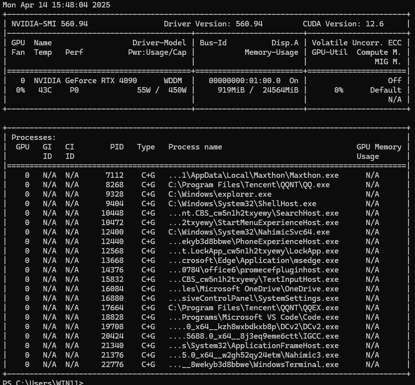 Check the local CUDA version and install torch